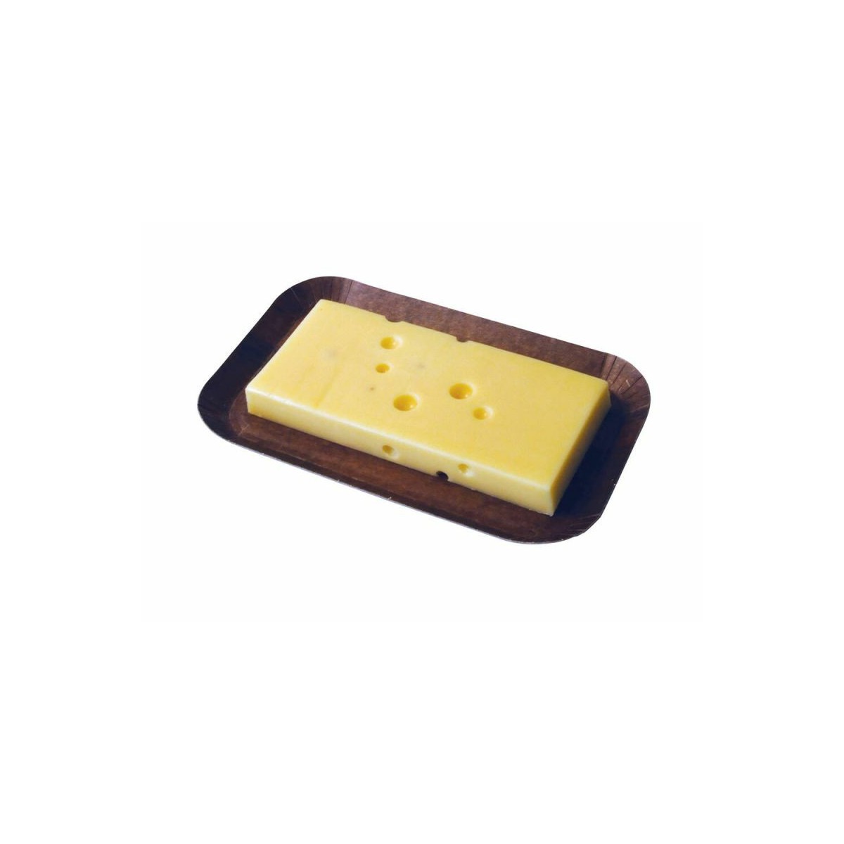 Achat barquette fromage carton 21 x 12,7 x 1,4 cm | Mon-emballage