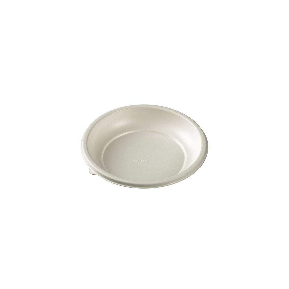 Petite assiette bagasse biodégradable 13 cm | Mon-emballage