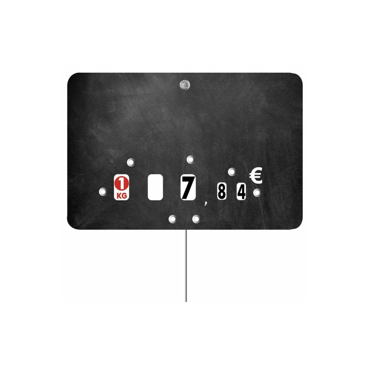 Achat étiquette affichage prix neutre | Mon-emballage