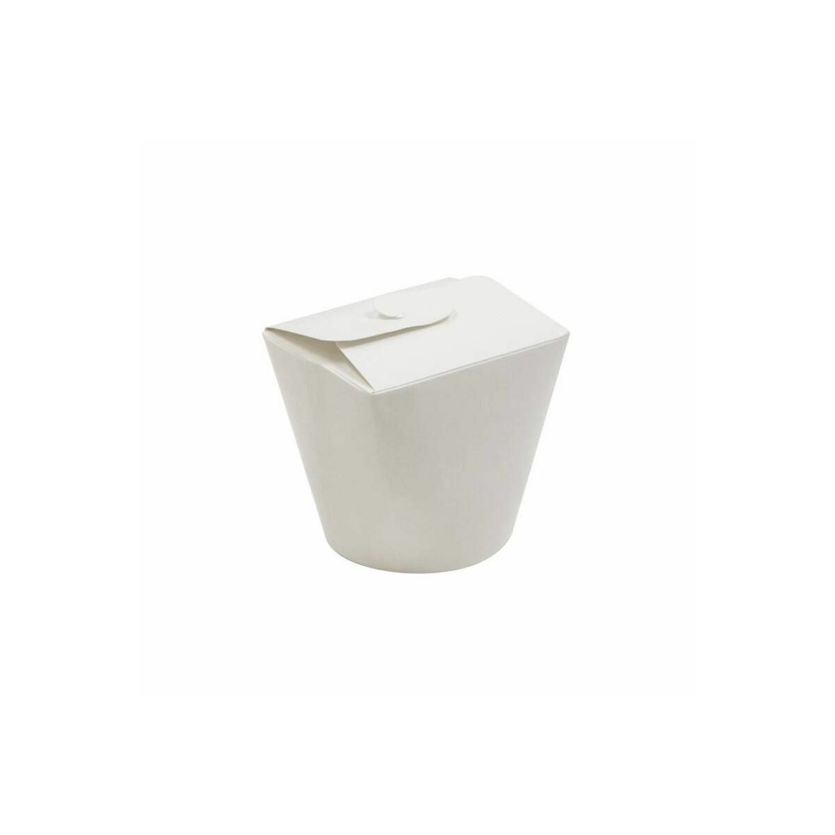 Boîte pâtes 480 ml blanche snacking en gros | Mon-emballage