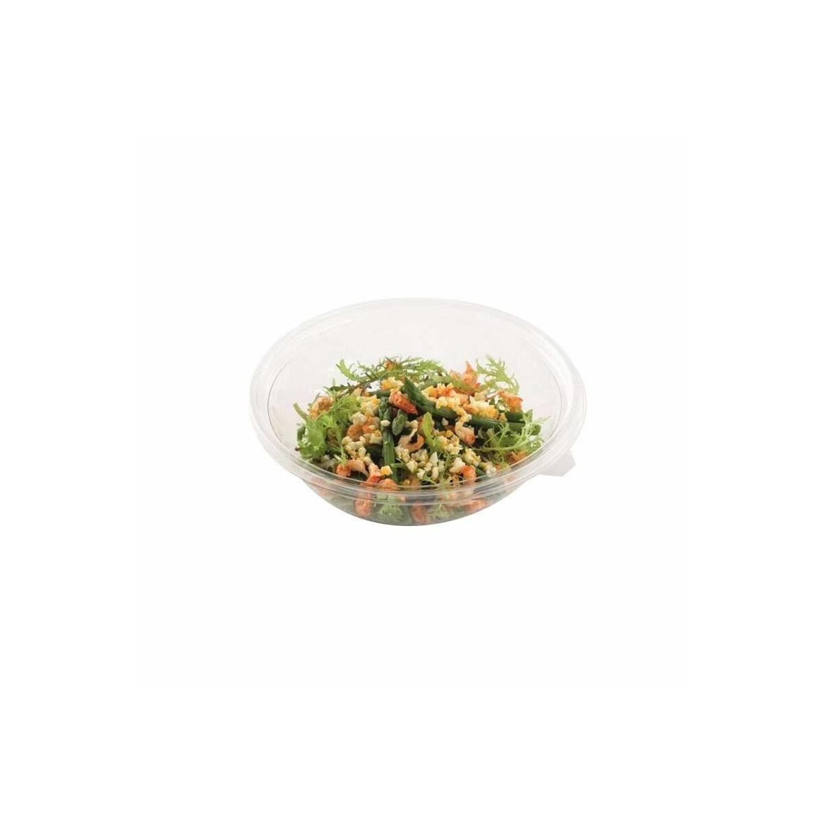 Grand saladier plastique jetable 4,5 litres | Mon-emballage
